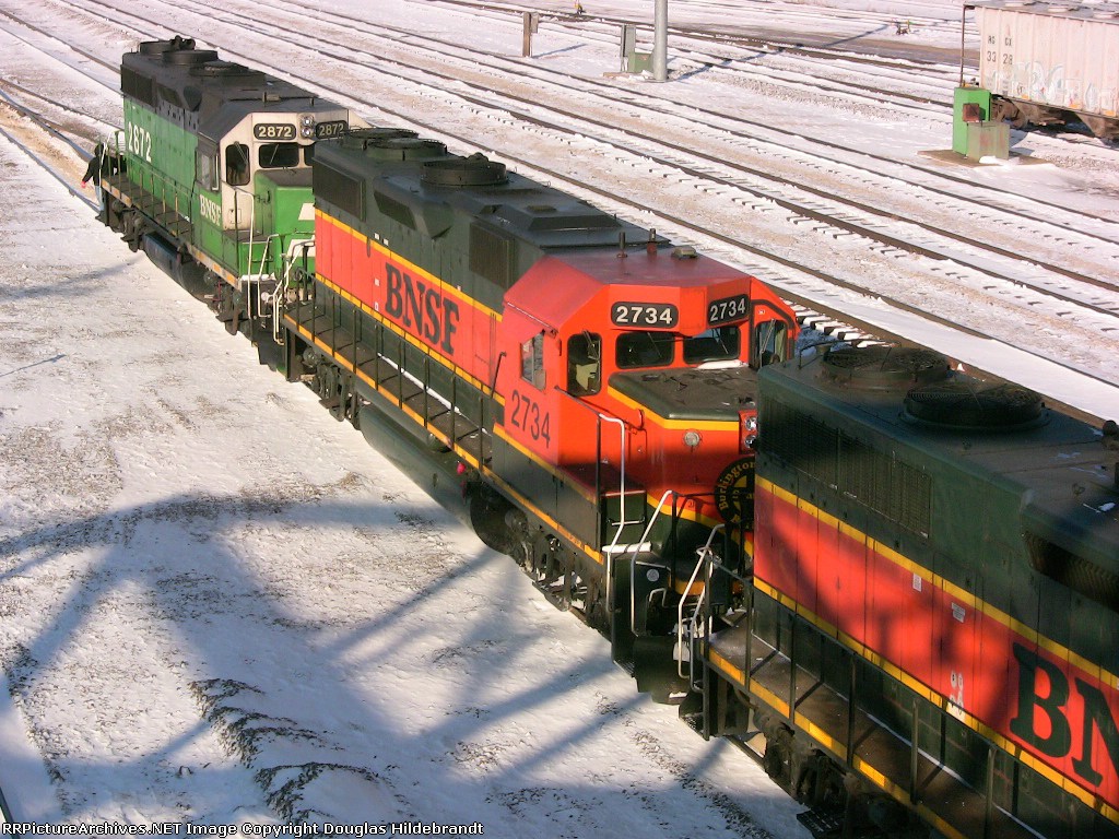 BNSF 2734